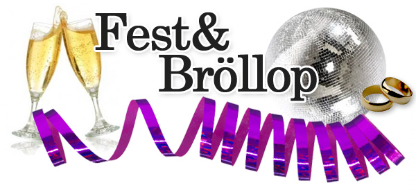 Tema: Fest & Bröllop | Eventmarket